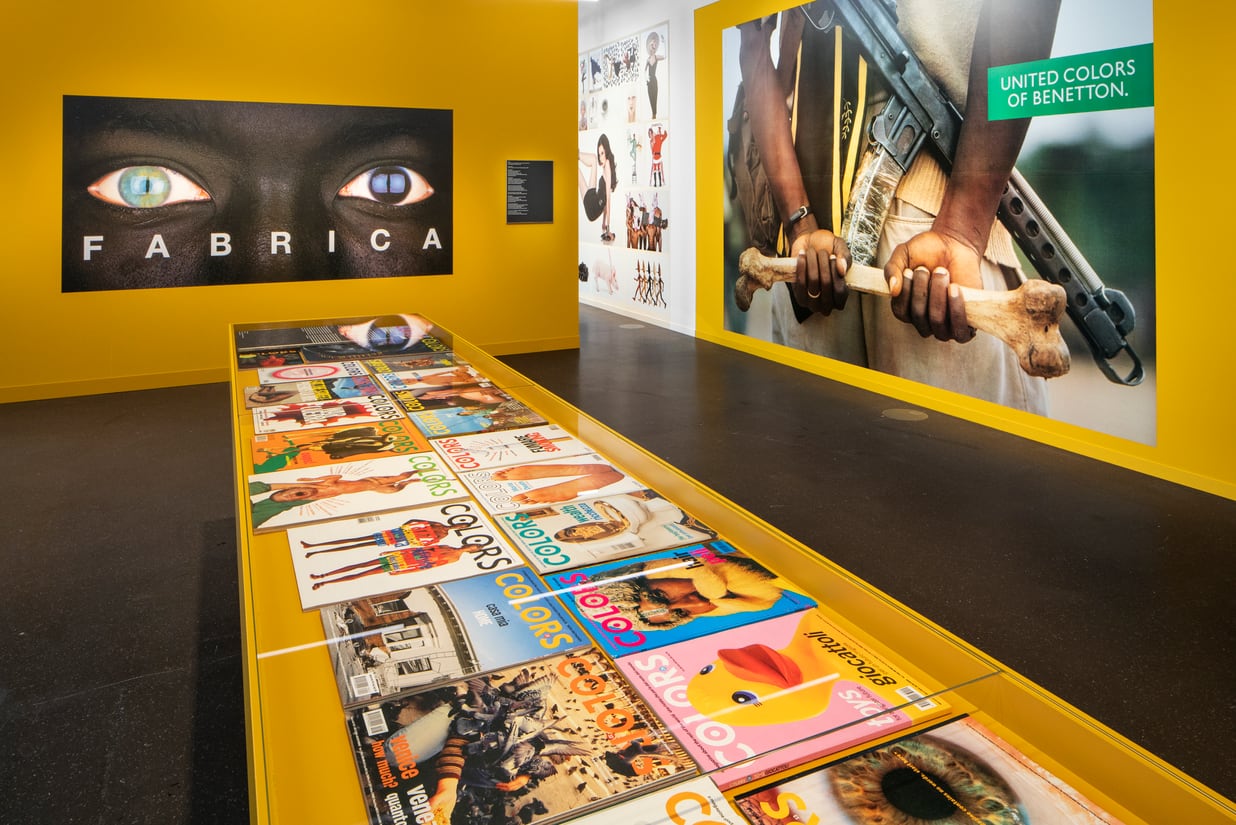 Oliviero Toscani: Photography and provocation | Museum für Gestaltung ...
